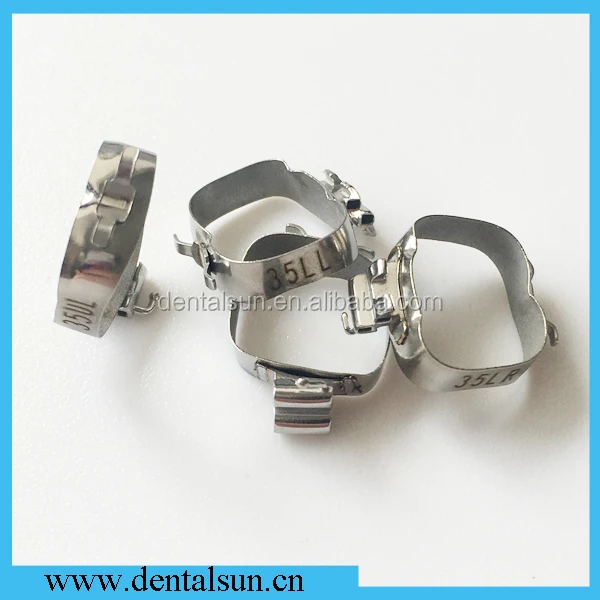 Dental Orthodontic Materials Molar Band/molar Band With Buccal Tube And ...