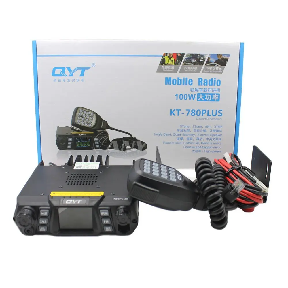 QYT KT-780 Plus - 100W VHF Mobile Radio with FM Function
