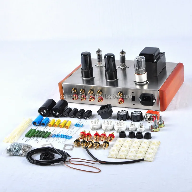 6P6P Tube Preamplifier DIY Kit - 0.8W RMS Home Amplifier