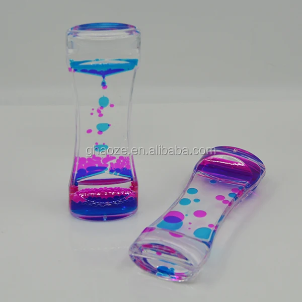 Custom Liquid Paperweight Acrylic Gift Items Oil Drop Toy