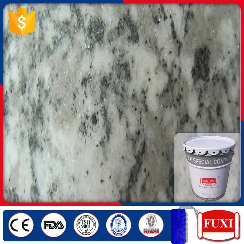 Water Base Marble Stone Textured Effect Spray Paint For Exterior Wall ...
