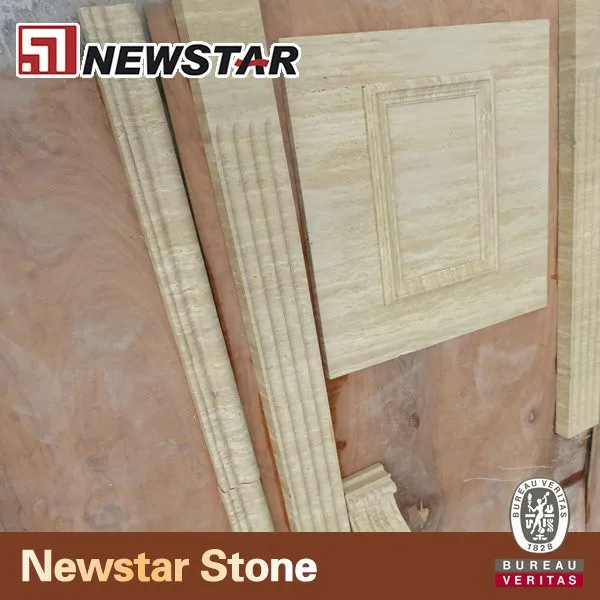 Natural Stone Travertine Arched Interior Door - Stylish & Durable