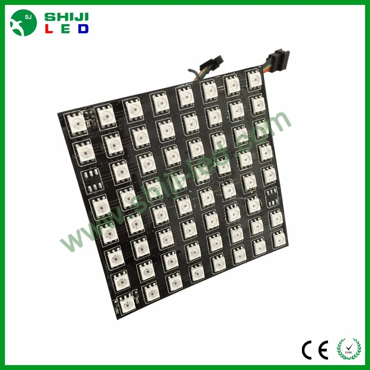 Apa102 Arduino 8x32 Rgb Led Flexible Ws2812b 5050 Matrix - Buy Flexible ...