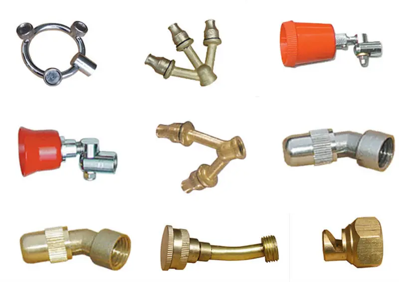 ILOT Knapsack Agricultural Sprayer Parts - 4-Hole Brass Nozzle