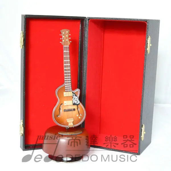 Electric Guitar Rotary Music Box - Buy Rotary Music Box,Guitar Rotary ...