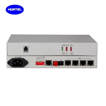 4 Port E1 Fiber Optical Modem E1 To Fiber Converter 4e1 Fiber Optic ...