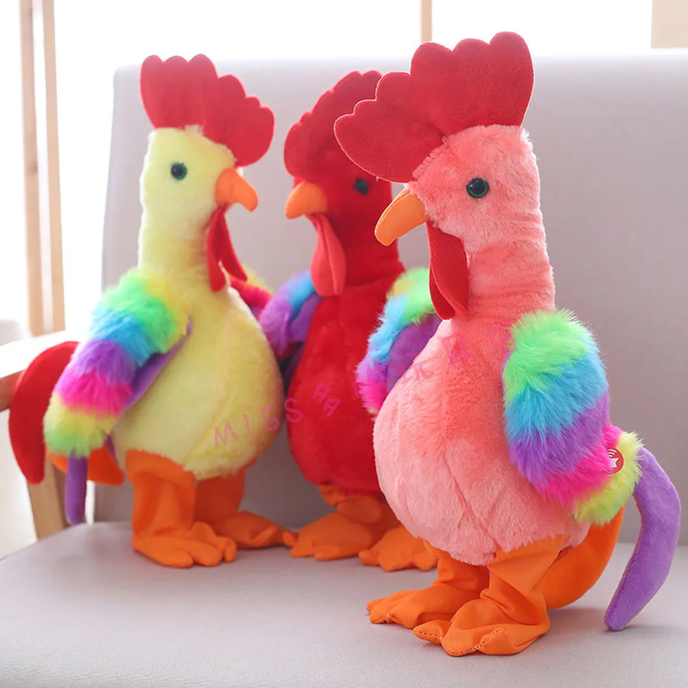 Yangzhou Supplier Soft Plush Dancing Chicken Toys For Kids - Buy ...