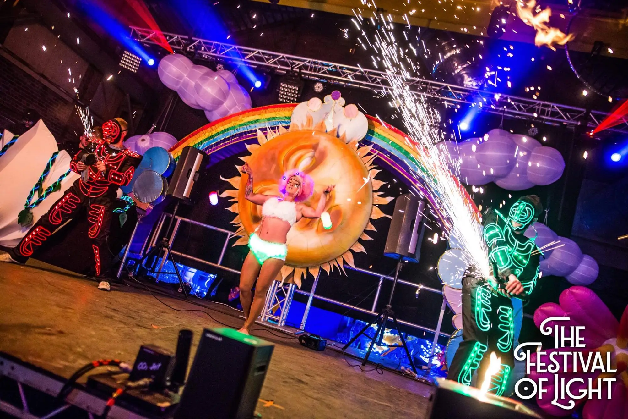 *remote Control Led Dance Props Wings For Event Led Light Feather Wings ...