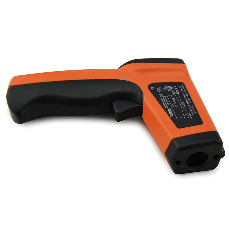 Digital 1600 Degree Temperature Gun Infrared Temperature Sensor No ...