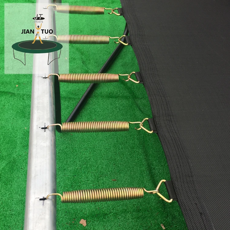 Jiantuo Rectangular Trampoline - Safe & Fun Outdoor Play