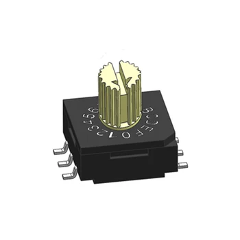 R9316r7s 16 Position Rotary Encoder Switch 3+3 Pins Smd - Buy Rotary ...