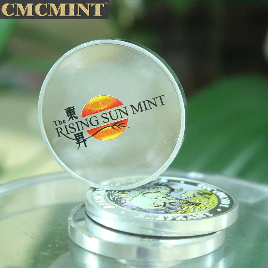 Metal Tins Wholesale 1 oz 999 Fine Tin Elephant Round Bullion Coin A153 ...