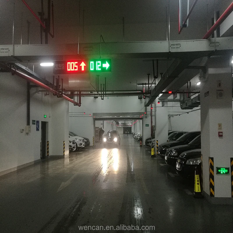 Car Position Indicator Green/red Led Light For Parking Lot Occupancy ...