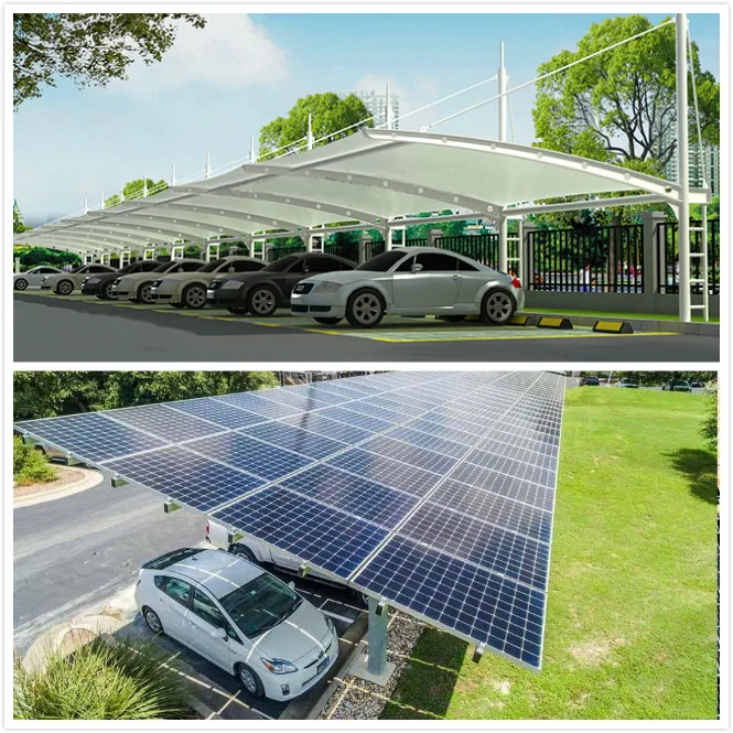 Frame Structure Configure Pv Solar Parking System High Quality Aluminum ...