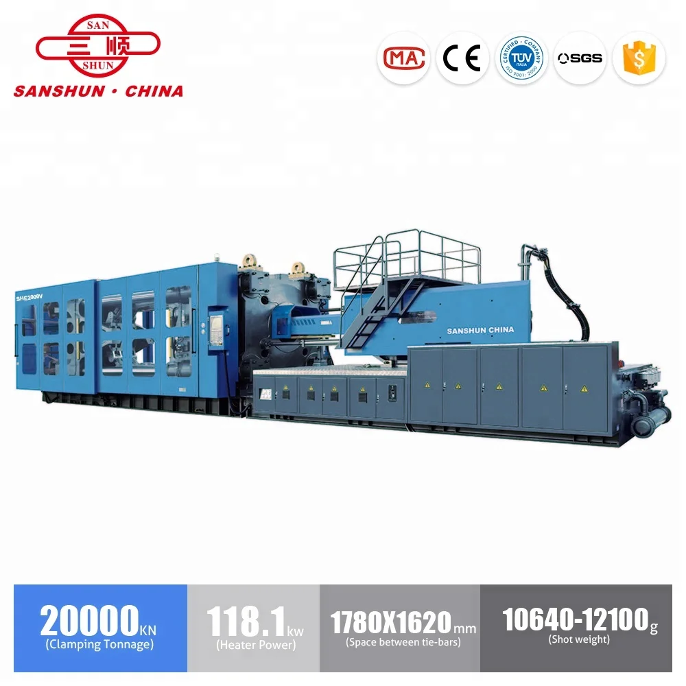 2000ton Full-Auto Injection Molding Machine for Plastic Boxes