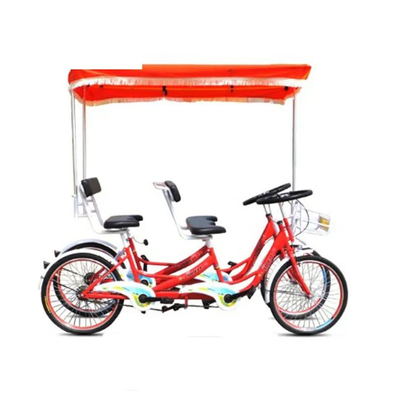 2 Seats Tandem Bikes with Backrest - Surrey Bikes for Sale