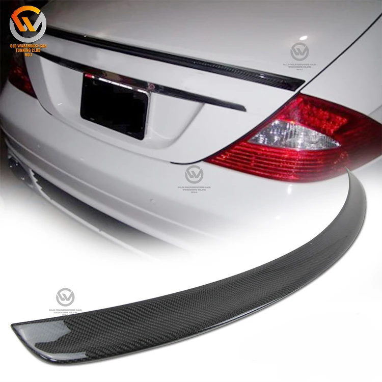 Performance Amg Style Carbon Fiber Car Rear Wing Boot Spoiler Fit For ...
