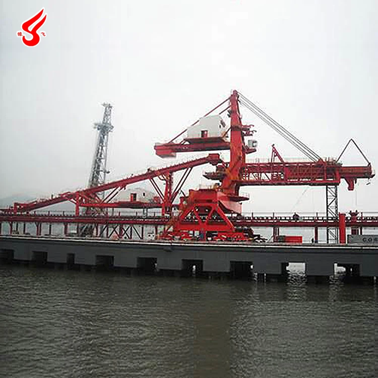 Continuous Ship Loader Mobile Conveyor Cement Grain Ship Loader For ...