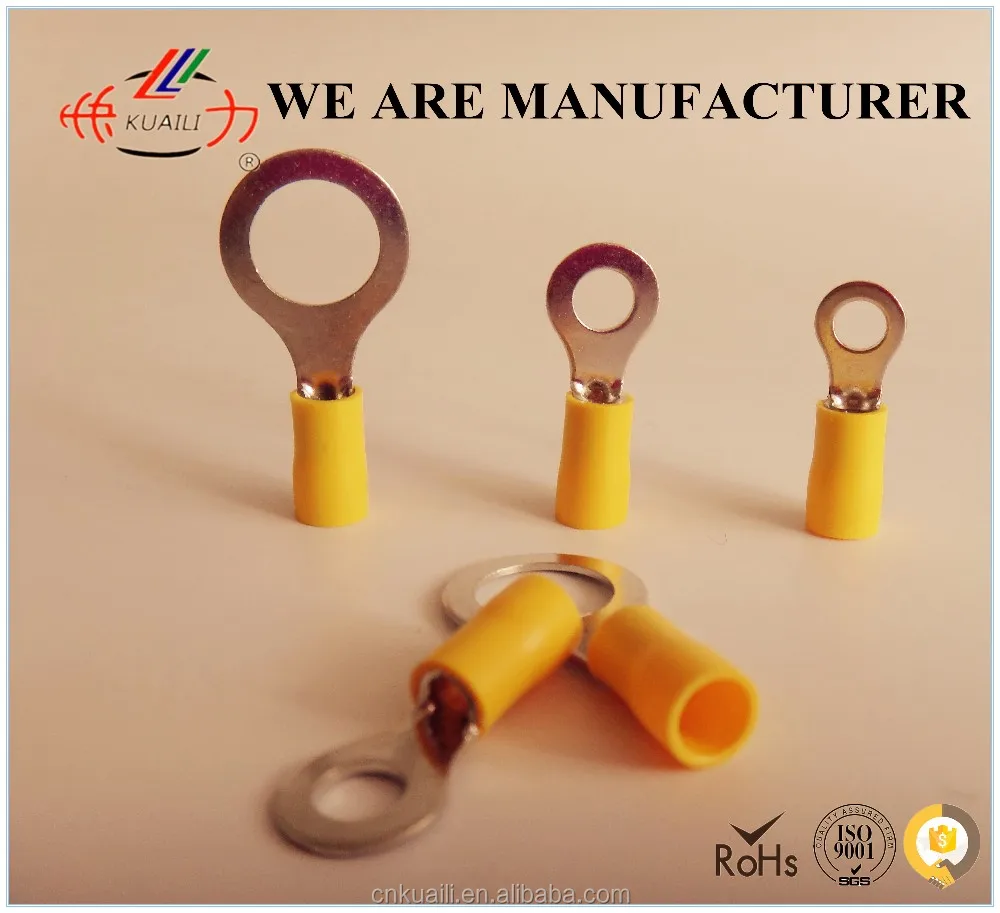 Insulated Ring Terminal AWG 12-10 - Reliable Connections
