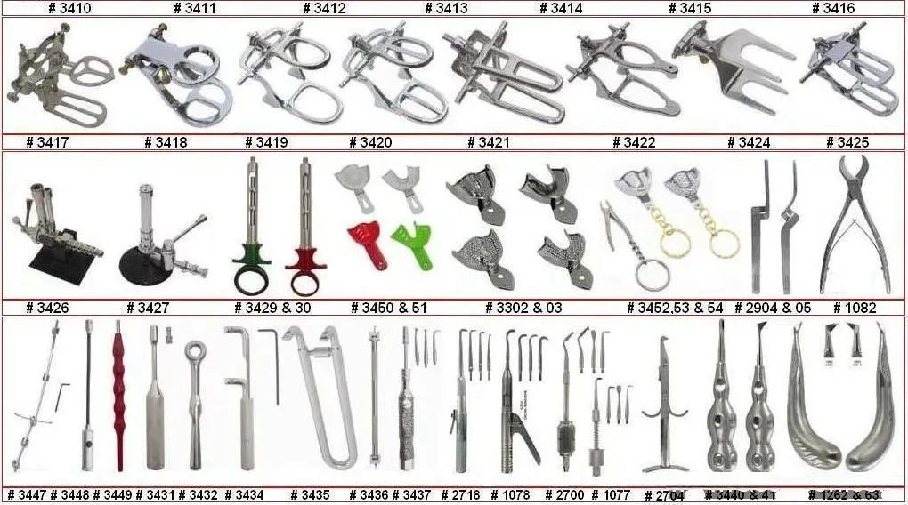 NUT LINK INTERNATIONAL - Dental syringes,Acland CLamps Micro vascular Clamp
