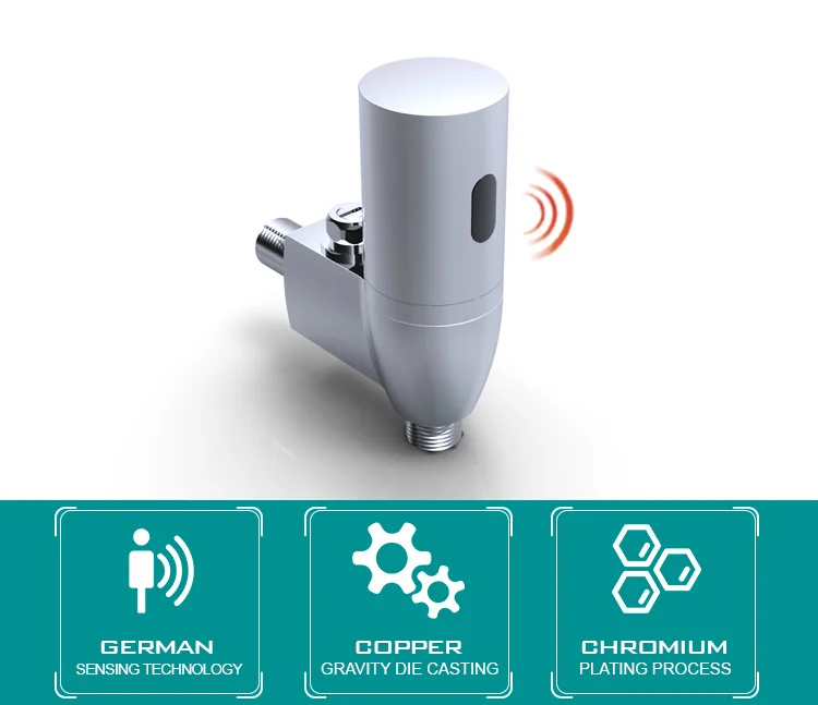 Automatic Urinal Infrared Sensor Battery Auto Flush Valves For Ceramic ...