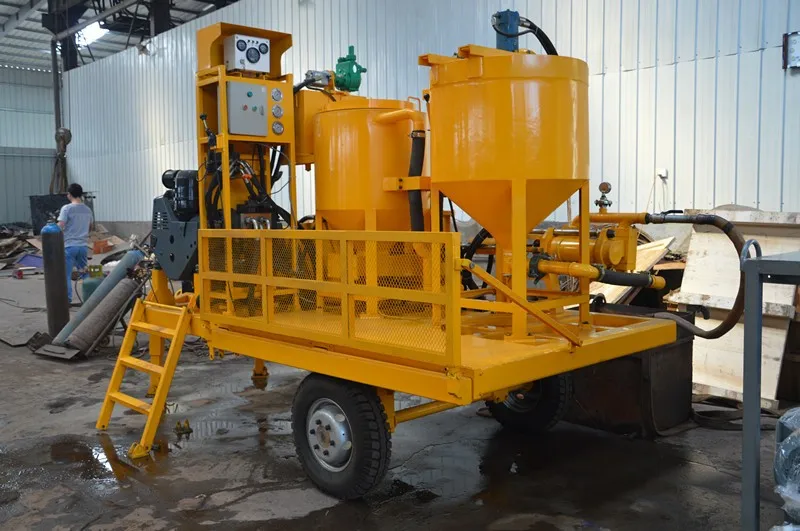Bomba de inyección de lechada de cemento y Estación mezcladora, LGP200 ...