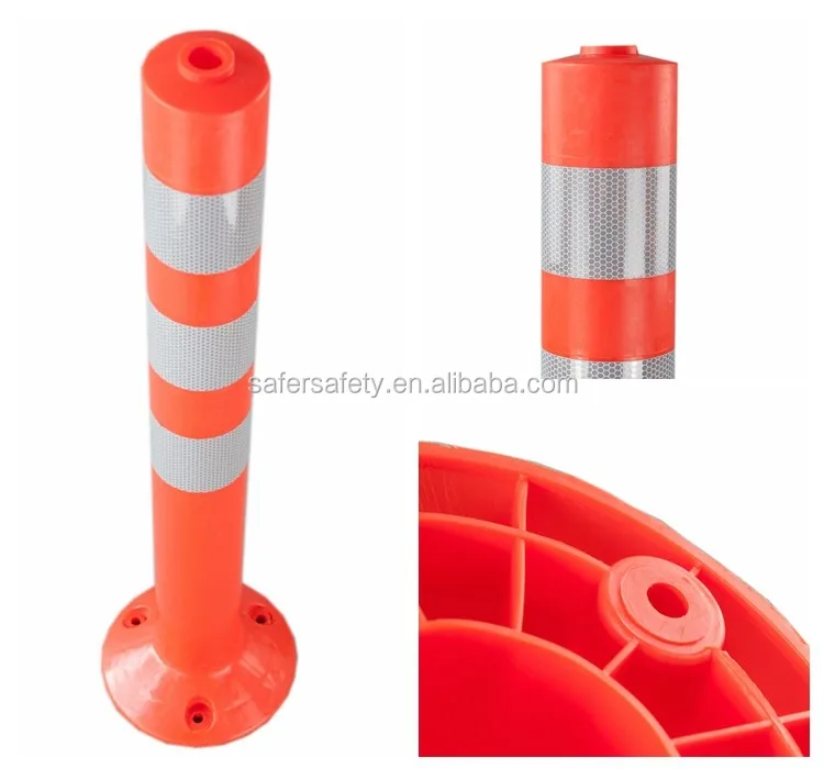 Custom Made 78cm Pe Traffic Bollard,Plastic Bollard,Safety Bollard ...