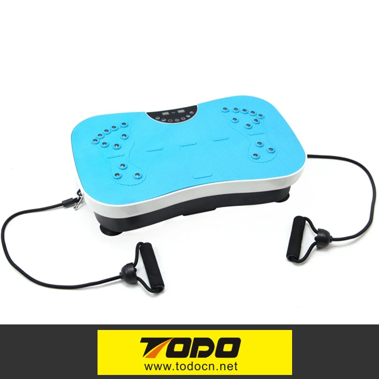 Home Gym Equipment Vibra Fit Crazy Fit Massage Mini Vibration Plate ...