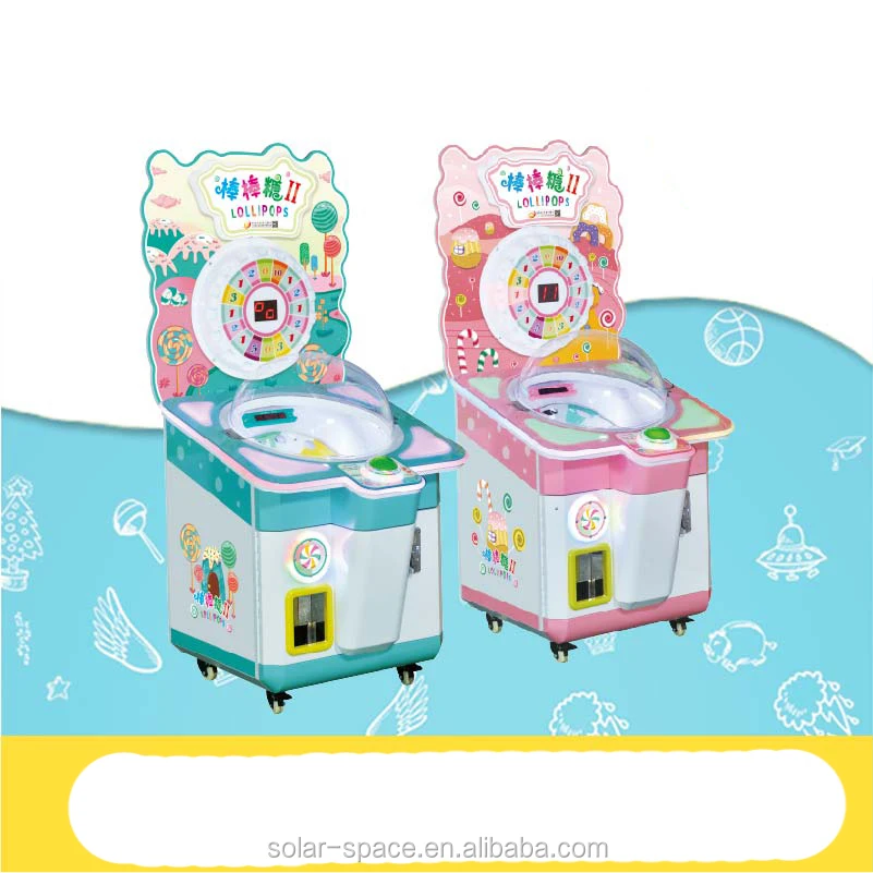 Coin Operated Lollipop Dispenser Vending Machine /lollipop Candy ...