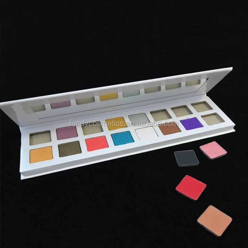 New Design White Empty Eyeshadow Palette 16 Pans Empty Eyeshadow ...