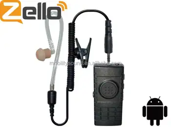 Android Pus-to-talk Over Cellphone Poc Bluetooth Wireless Ptt Earphone ...