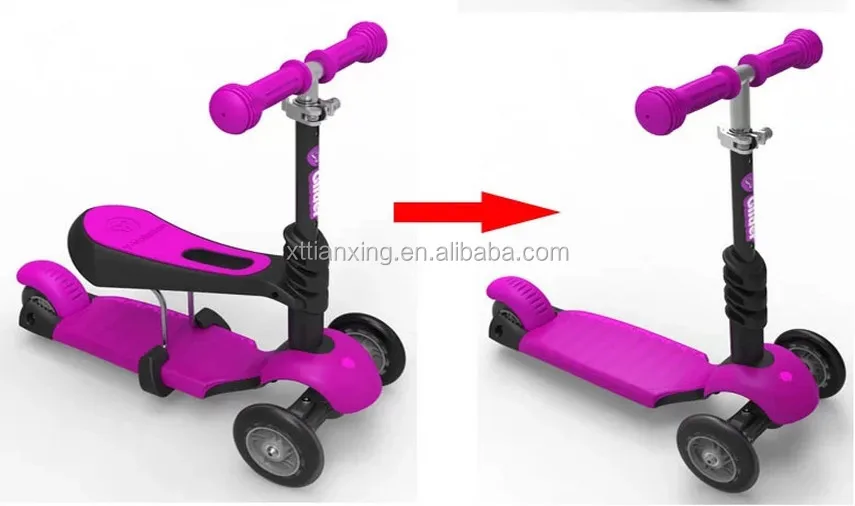 2015 New Fashion Kids Children Baby Kick Scooter With Three Big Wheels ...