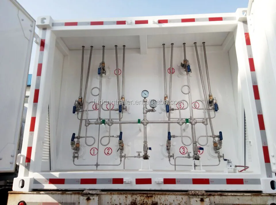 Compressed Natural Gas (CNG) Helium Hydrogen H2 Tube Trailer