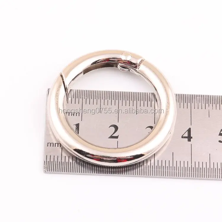Hot Sale 1 Inch Metal Spring Gate Round O Ring for Bag Accessories ...