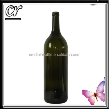 Double-magnum 3000ml 3 Liter Glass Bottle For Wine Package - Buy 3l ...