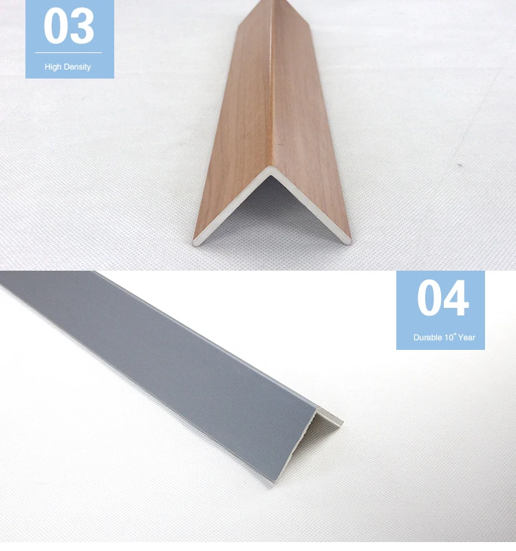 Decorative PVC Wall Corner Protectors - Clear & Durable