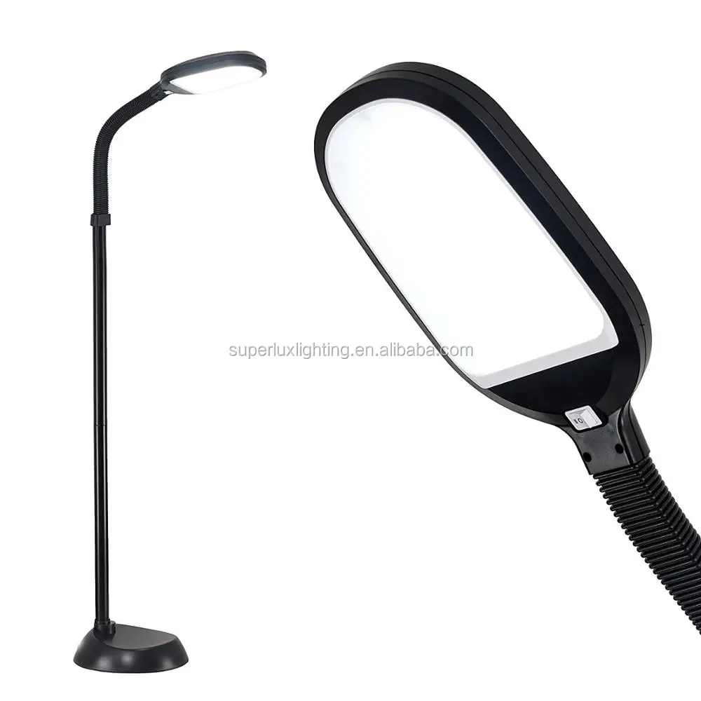 Floor Standing Daylight LED Reading Lamp - 50000 Hours Lifespan