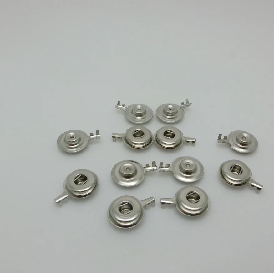 Nickel Plated ECG Female Snap Button Connector - 4.0MM, Customizable OEM