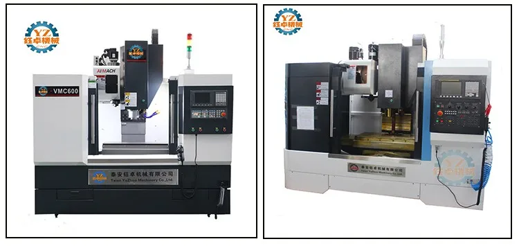 Vertical Machining Center CNC 4 Axis Metal Milling Machine VMC 855 High Quality Taiwan Vertical ...
