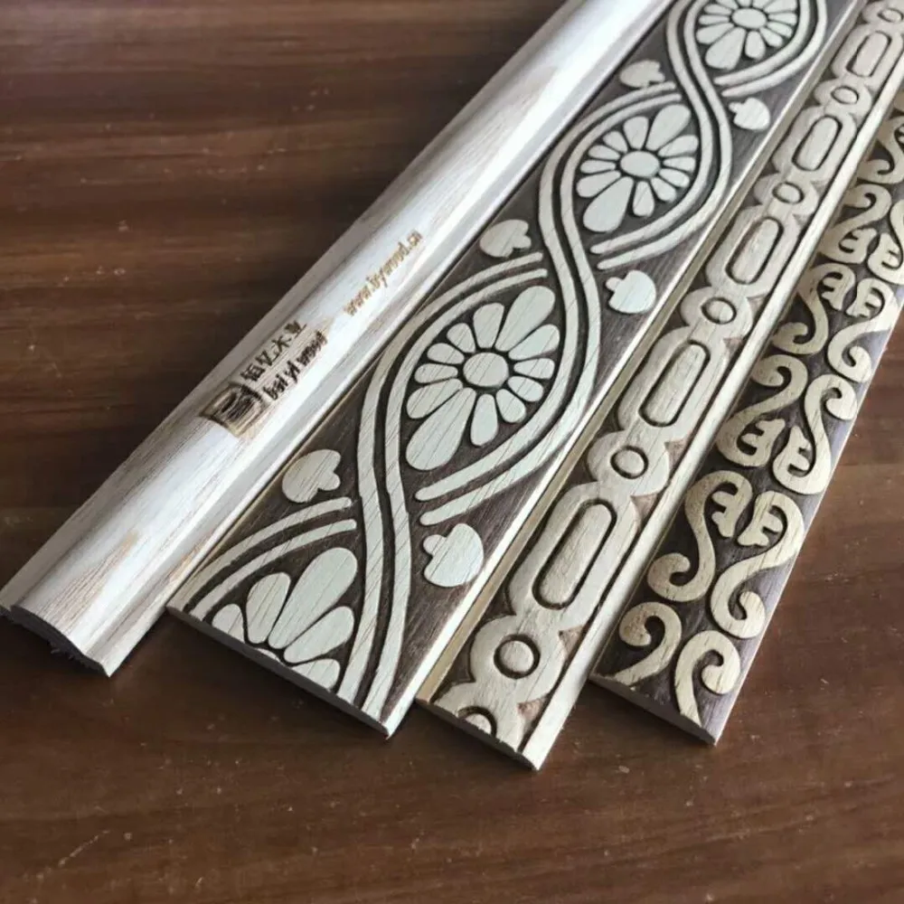 Wood Embossed Moulding Wood Molding Trim - Buy Wood Embossed Moulding ...