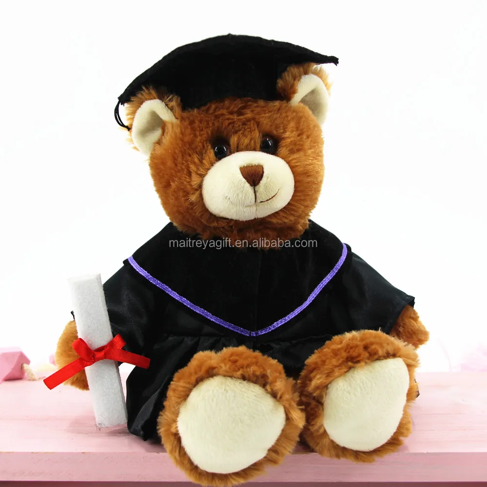 2018 Hottest Funny Graduation Stuffed Teddy Bear Plush Toy For Siblings ...