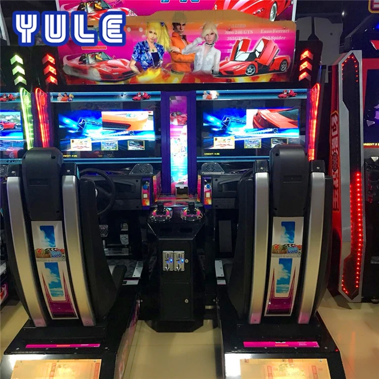 2 Player Racing Car Arcade Game Machine - Customized OEM