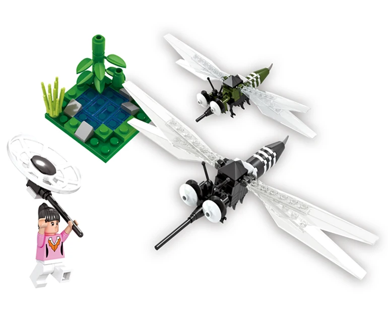 158pcs Blocks Kids Plastic Mosquito Toy For Play - Buy Plastic Mosquito ...