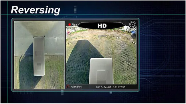 Car Top View Camera System Aerial Around Bird View 360 Degree Camera ...