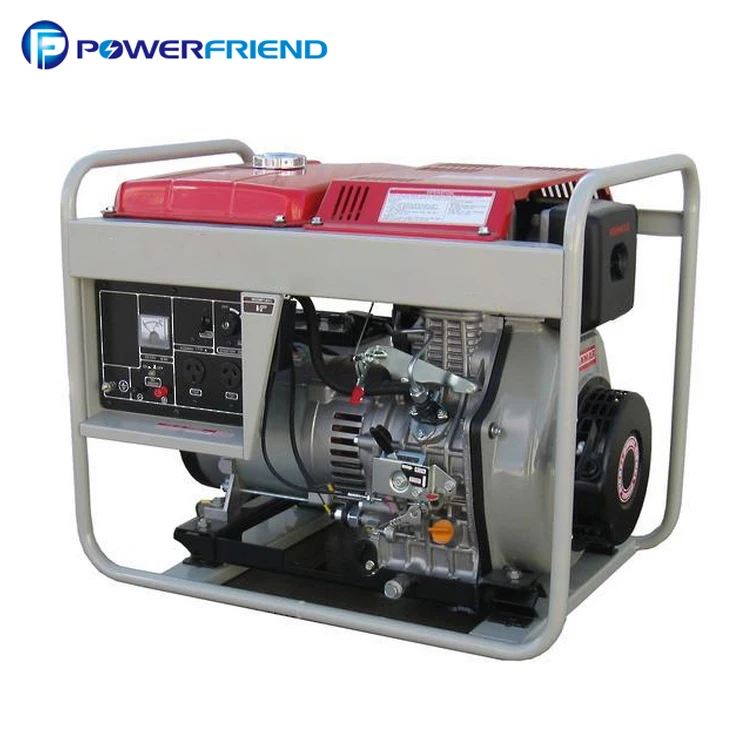 Portable Diesel 3kw 3kva Generator Electric Start Open Type Generator - Buy 3kw Generator,Open ...