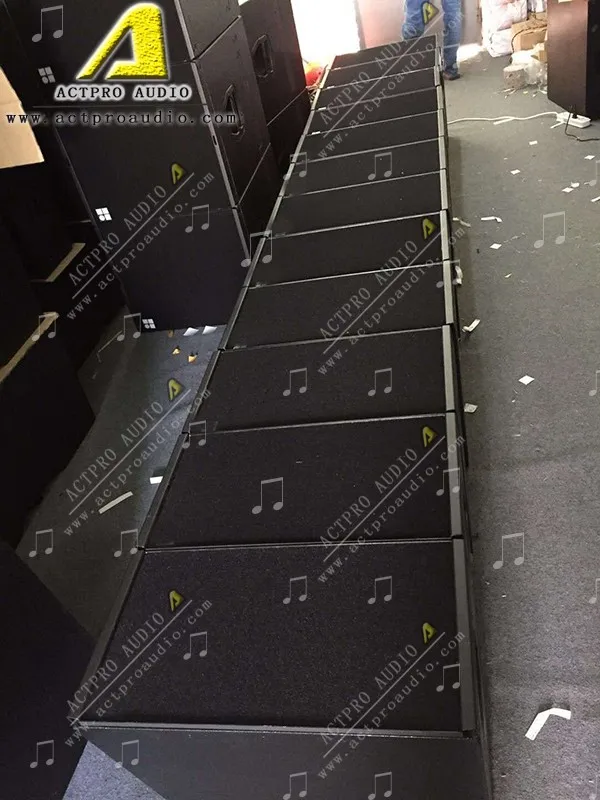 Q1 Line Array System Daul 10 Inch Two Way Loudspeaker Sound Birch ...