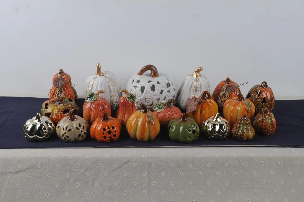 Ceramic Decorative Pumpkin For Autumn Harvest Season - Buy Ceramic ...
