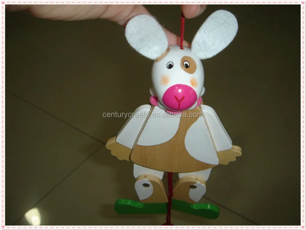 Wood Fashion Puppet Wooden Custom Pull String Doll Toys - Buy Wooden ...