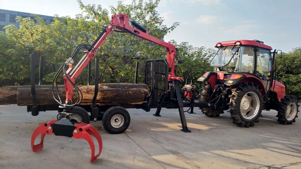 3-Point Linkage Forest Log Crane for Tractor - Efficient Timber ...