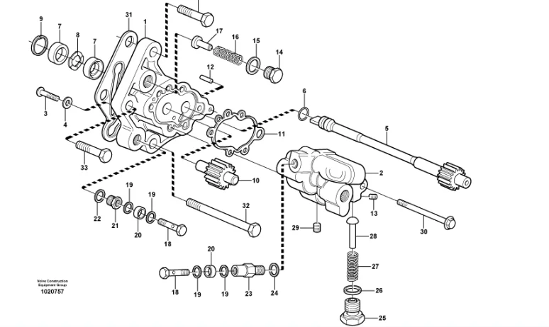 New 21067955 21067551 For Volvo Excavator Ec360 Ec460 D12 Fm12 Truck ...